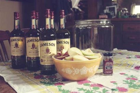 Apple Cinnamon Infused Whiskey Cinnamon Apples Jameson Apple