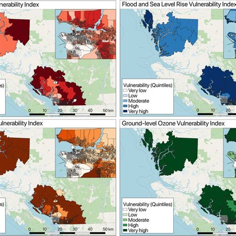 Overall Vulnerability Index Maps For All Hazards Download Scientific