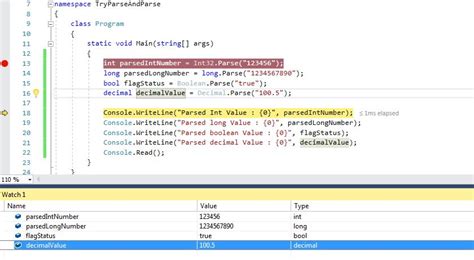 Tryparse Vs Parse In C A Detailed Analysis Of Their Usage