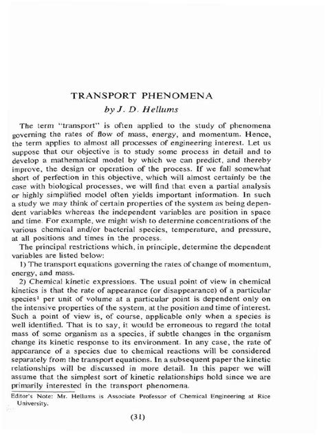 Hellums Pdf Flux Diffusion