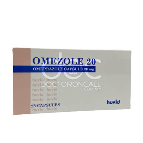 Omezole 20mg Capsule Doctoroncall Global Pharmacy
