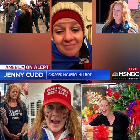 American Jenny Cudd Jenny Louise Cudd Charged With Taking Part In The Riot At The U S