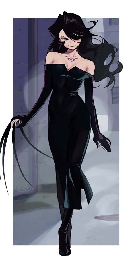 Download Lust From Fullmetal Alchemist Striking A Pose In A Dark
