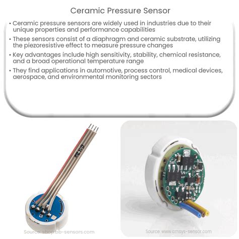Ceramic Pressure Sensor How It Works Application And Advantages