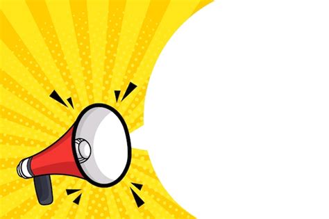 Flat Design Announcement Background Free Vector