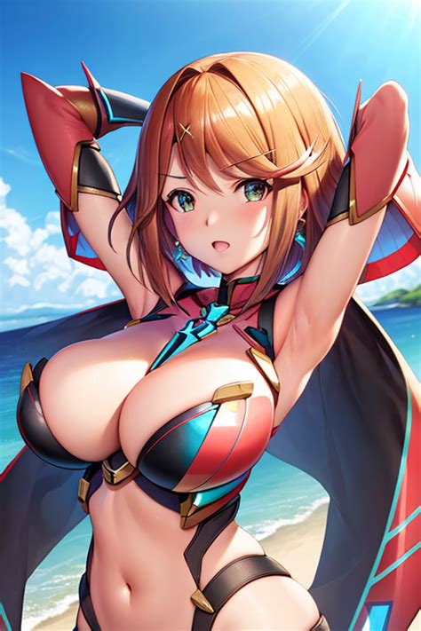 [ai Art] Pyra Xenoblade Chronicles Series By The Sanctuaire On Deviantart