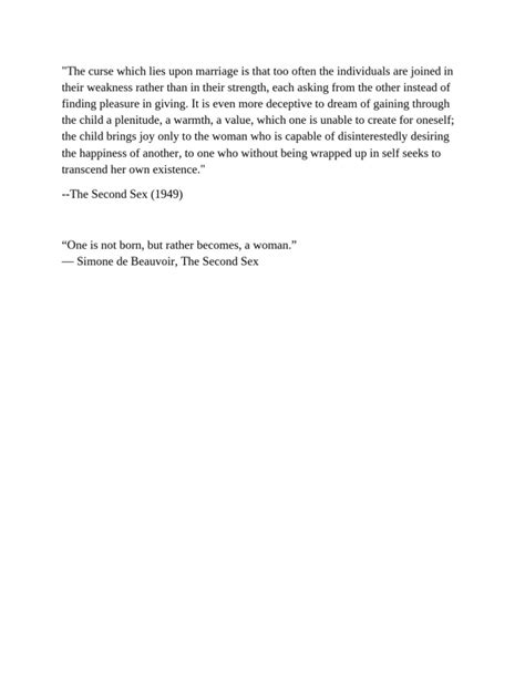 The Second Sex Pdf Social Science Law