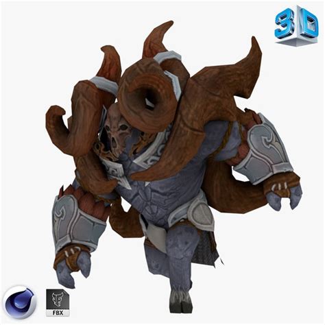 3d Model Loxodon Warrior 3d Turbosquid 2007823