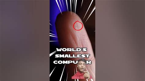 World Smallest Computer 😱 Shorts Short Viral Experiment Technology