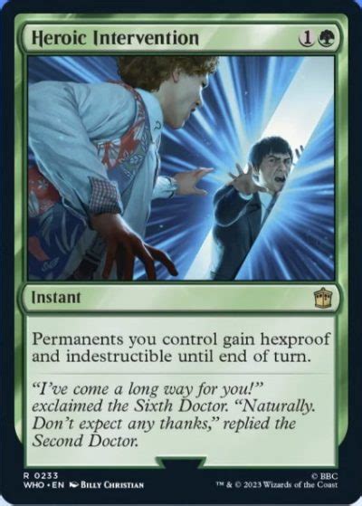 Doctor Who Visual Spoiler Mtg Spoiler