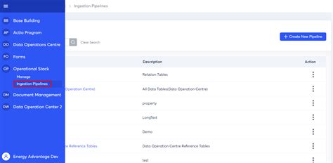 Data Ingestion Pipeline User Manual