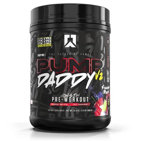 Pump Daddy Pre Workout Ryse Supplements Nutricartel