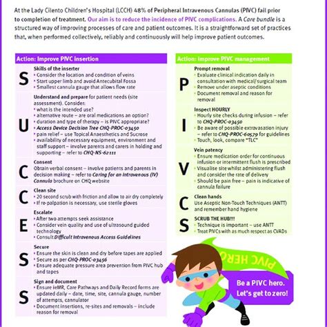 Success Peripheral Intravenous Catheter Care Bundle Download