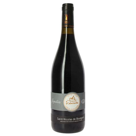 Saint Nicolas De Bourgueil Aop Vin Rouge Signature