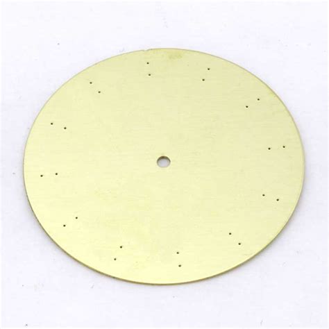 Blank Brass Dial Discs For Making Watch Dials