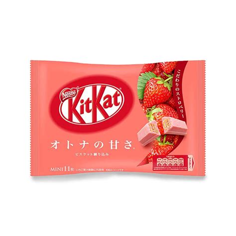 Kit Kat Mini 11 Pièces Fraise Japan Project