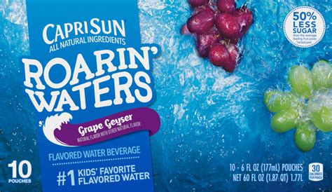 41 Roarin Waters Capri Sun Nutrition Facts
