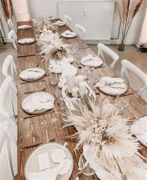 Boho Wedding Table Decorations