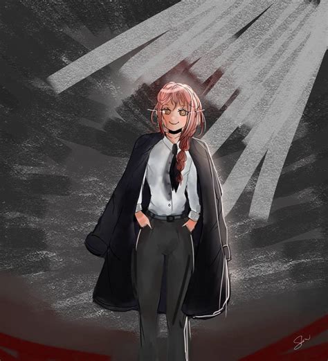 Makima Fanart By Slowlyx100 On Deviantart