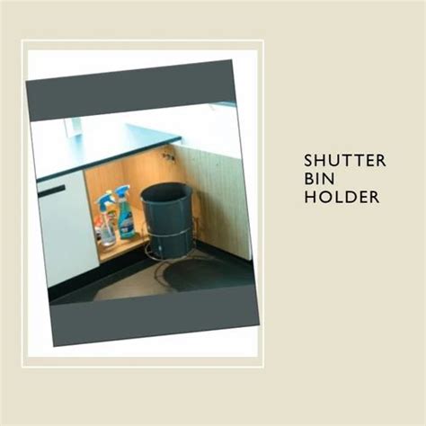 Stainless Steel Shutter Bin Holder Size 260x290x140 At ₹ 850piece In