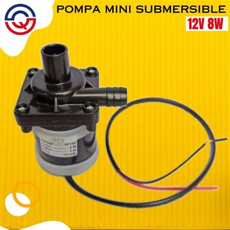 Jual Pompa Air Elektrik Mini Dc 12v 8w Pompa Mini Submersible Water Pump Head 5 Meter Shopee