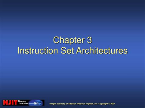 Ppt Chapter 3 Instruction Set Architectures Powerpoint Presentation Free Download Id5634892