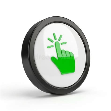 Hand Cursor Icon Clicking Stock Illustrations 7446 Hand Cursor Icon