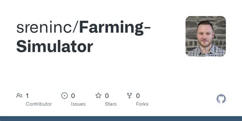 Github Srenincfarming Simulator