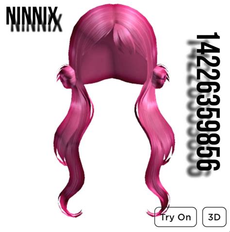 Cherry Blossom Low Bun Twintails Roblox Roblox Roblox Codes Roblox Sets
