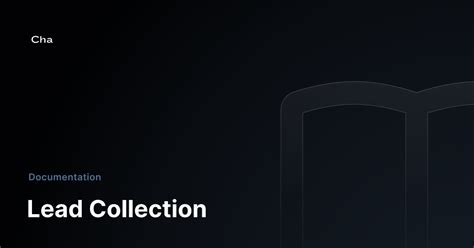 lead collection chatsistant api