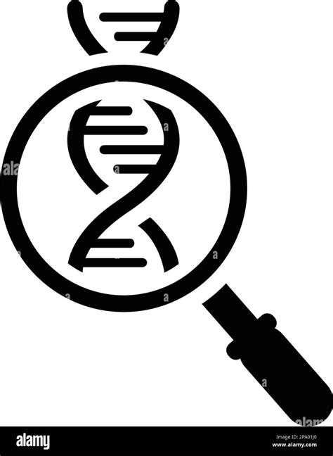 Genetics Research Dna Test Icon Beautiful Design And Fully Editable Vector For Commercial