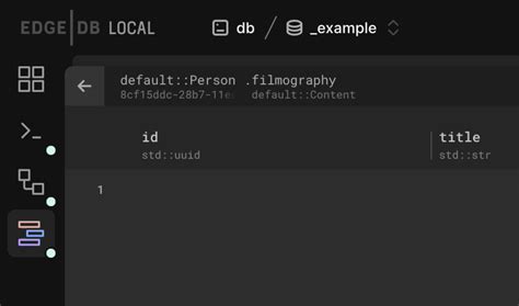 View Updating Issue · Issue 60 · Edgedbedgedb Ui · Github