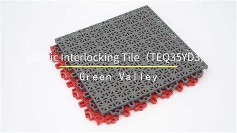 Modular Interlock Plastic Floor Tiles Outdoor Sports Flooring Tiles