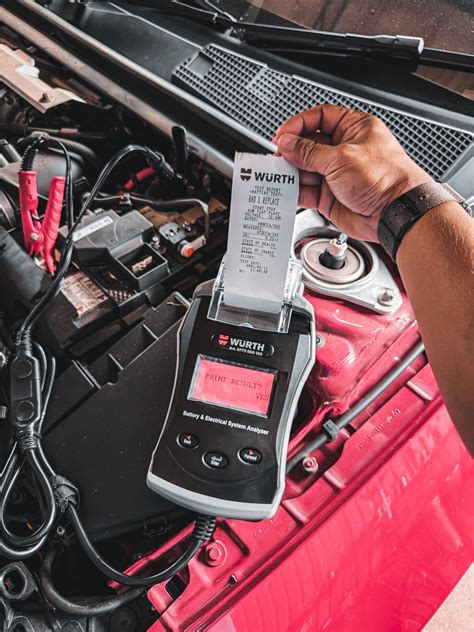Syed Apa Fungsi Wurth Battery And Electrical System Analyzer 🔋⚡ Ramai Ingat Tukar Bateri Ni