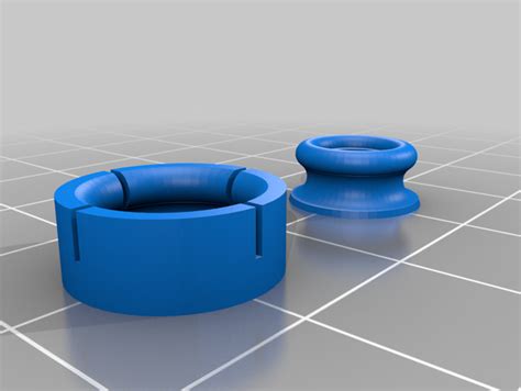 3d Printable Version Of A Snap Fastener That Will Also Connect To The