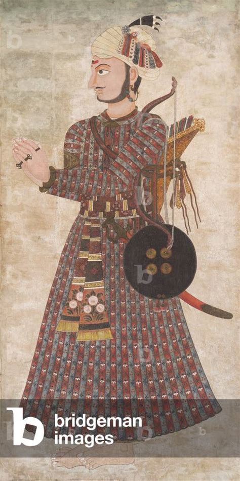Image Of Portrait Of King Jaya Prakash Malla By Nepalese School