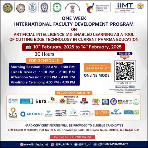 International Faculty Development Program Registration Online Entitled Artificial