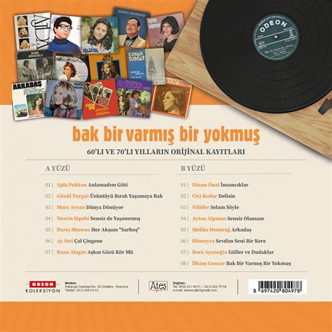 Bak Bir Varmış Bir Yokmuş Vol1 Plak I Plak Cenneti