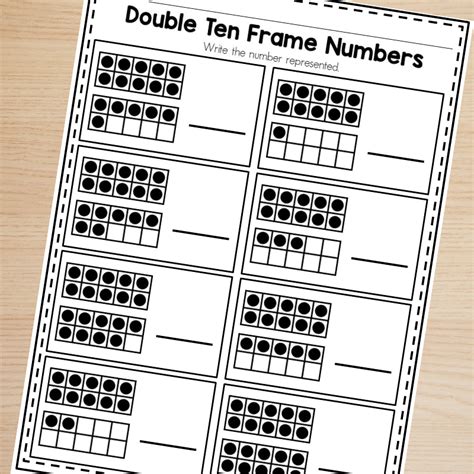 Ten Frame Worksheets Free Making Ten Activities St Patricks Day Theme