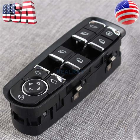 New For Porsche Panamera Cayenne Front Door Window Switch 7pp959858mdml