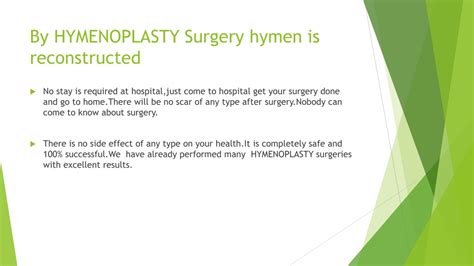 Ppt What Is Hymenoplasty Surgery Powerpoint Presentation Free