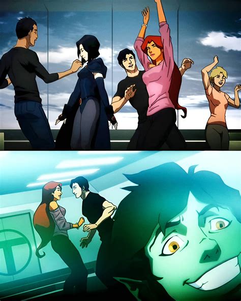 Robin Nightwing And Starfire Moments In The Dcamu R Nightwing