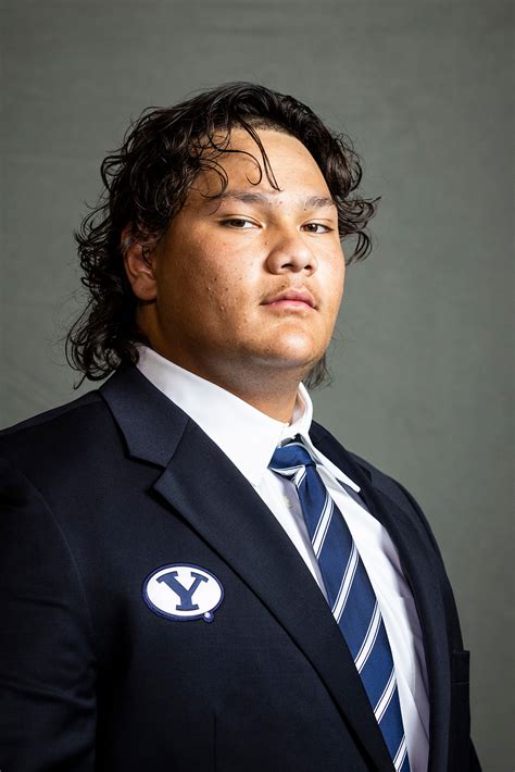 Weylin Lapuaho Football 2025 Byu Athletics Official Athletics