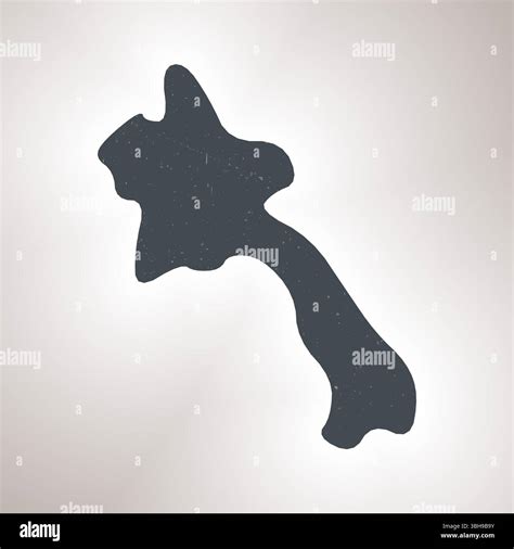 Laos Shape On Gradient Background Country Map With Scratch Texture Laos Vibrant Poster Neat