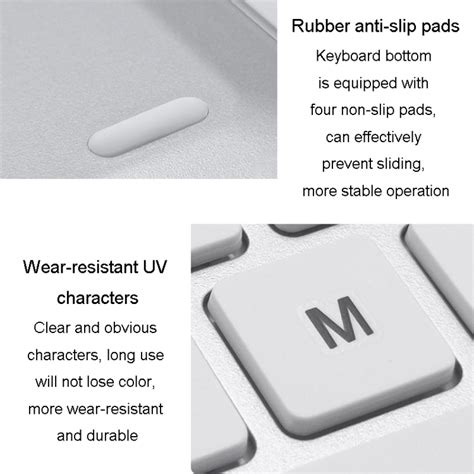 B035 2 4g Wireless Keyboard Scissor Foot Construction Silent Office