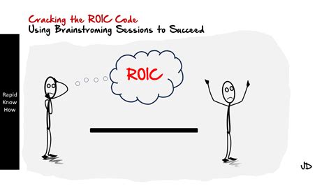 Cracking The Roic Code Use Brainstorming Sessions To Succeed