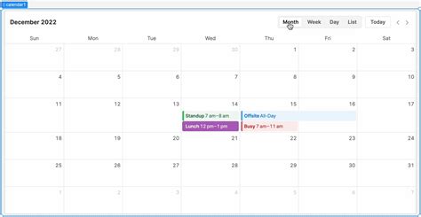 Launching An Updated Calendar Component 📅 Retool Docs