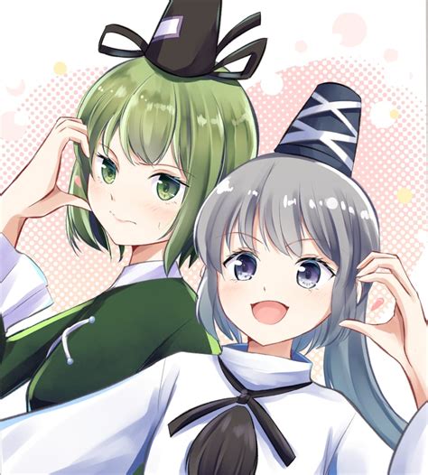 Mononobe No Futo And Soga No Tojiko Touhou Drawn By Kachuten Danbooru