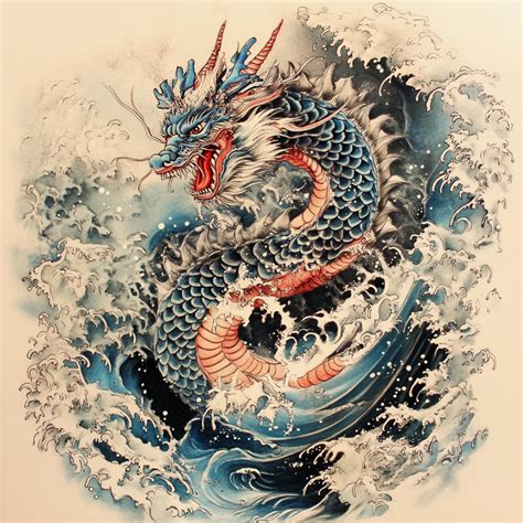 Japanese Sea Dragon Tattoos Atinsij Draken Tattoo
