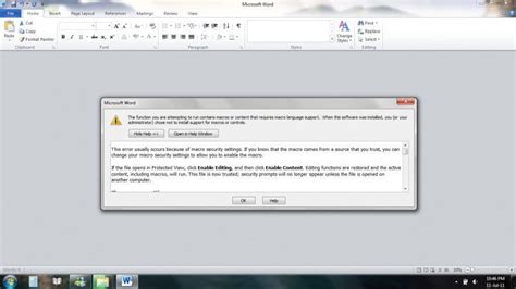 Installation Ms Office 2010 I Get The Error Message